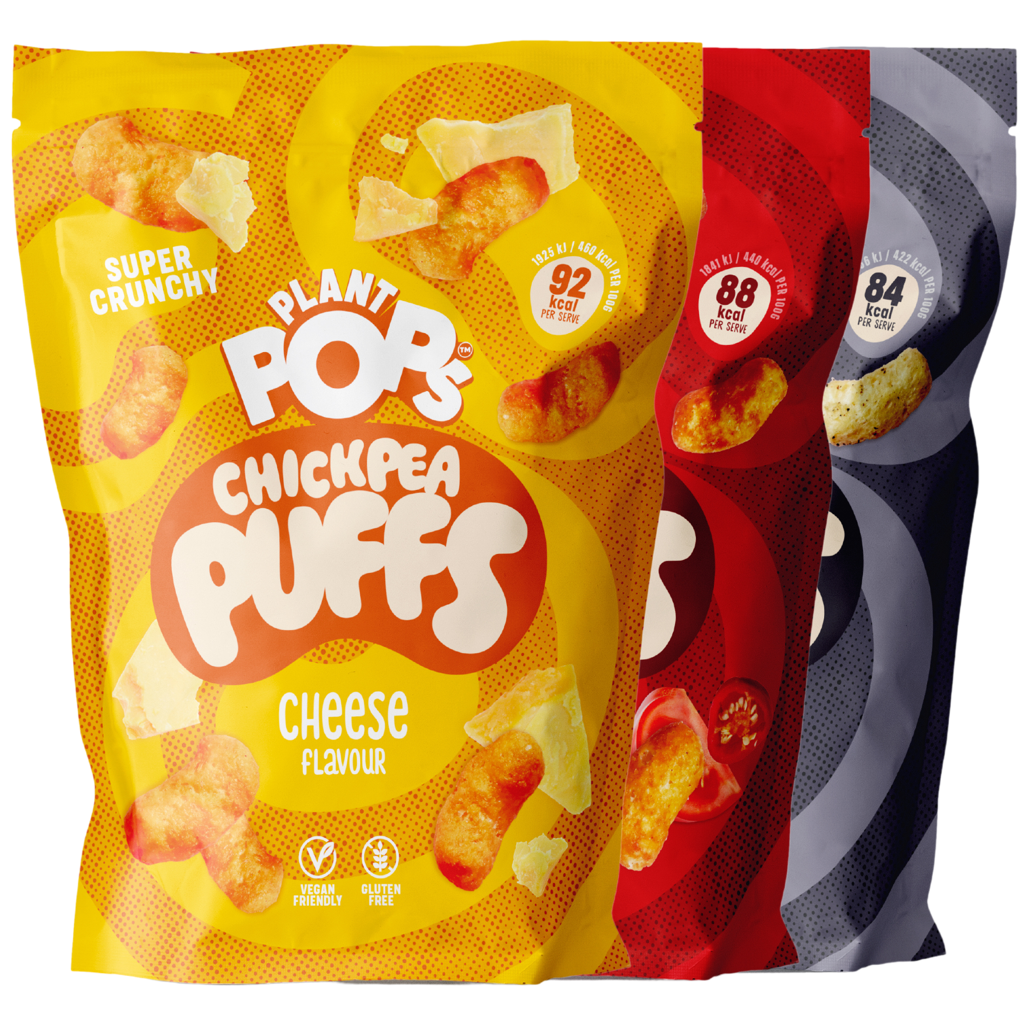 Chickpea Puffs - Mixed pack – Plant Pops